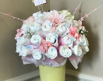 Diaper bouquet | Etsy