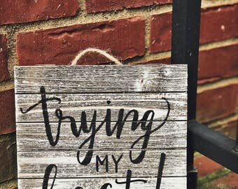 Handwritten sign | Etsy