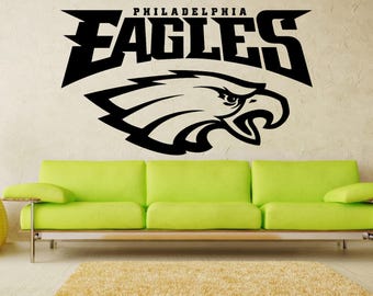 Philadelphia eagles decal | Etsy