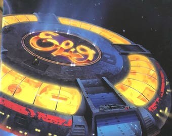 Electric Light Orchestra ELO Band Logo Spaceship Jeff