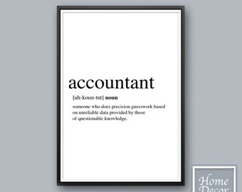 Accountant art | Etsy