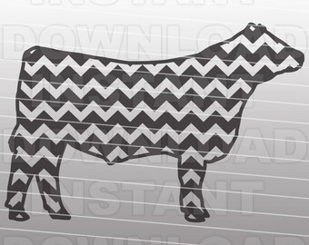 Show steer clip art | Etsy