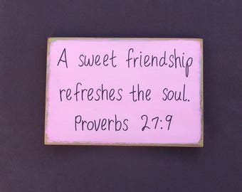 Proverbs 27 9 | Etsy