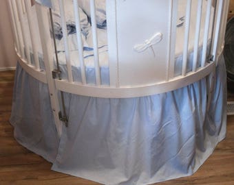 Round crib bedding | Etsy