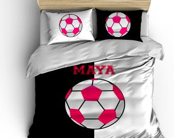 Soccer bedding | Etsy