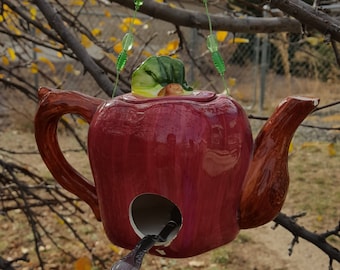 Apple teapot | Etsy