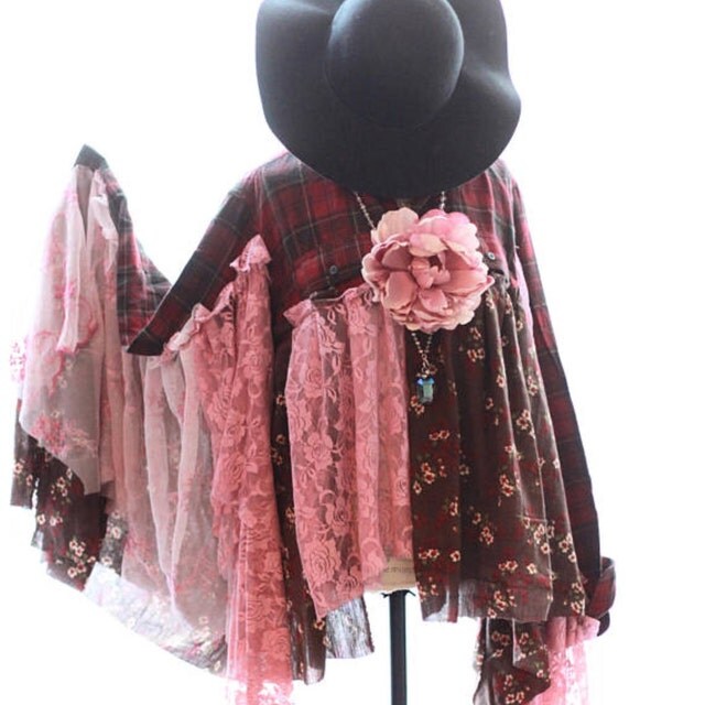Romantic Boho gypsy clothing shoes jewelry by TrueRebelClothing