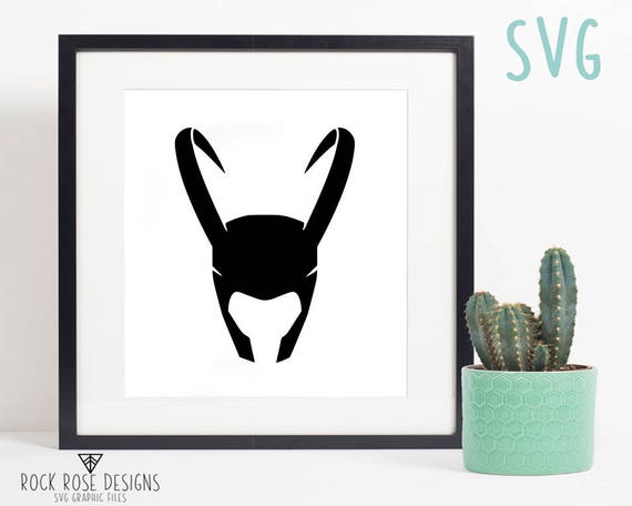 Loki's Helmet SVG CUT FILE