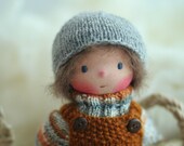 Peperuda Organic Waldorf Dolls by PeperudaKnittedDolls on Etsy