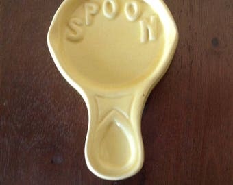 Vintage spoon rest | Etsy