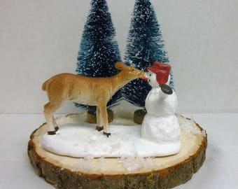 Rustic snowman | Etsy