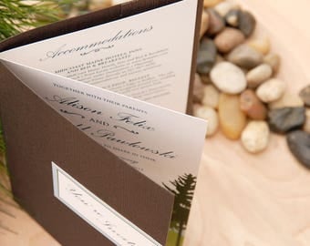 Invitation booklet | Etsy