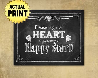 Please Sign a Heart Sign Sign a Heart Guestbook Sign a Heart