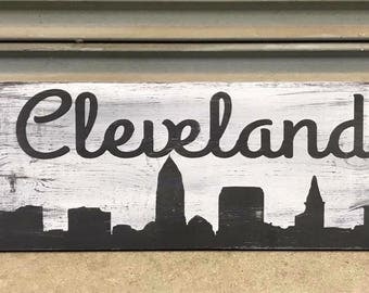 Cleveland sign | Etsy