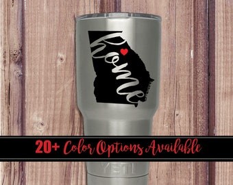 Georgia state decal | Etsy