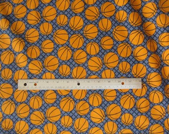 Basketball fabric | Etsy