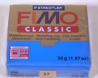 Mermaid blue fimo polymer clay