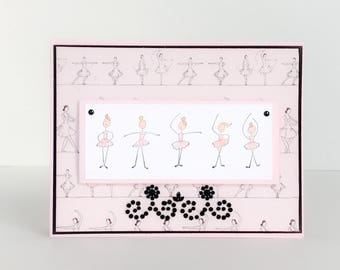 Dance recital card | Etsy