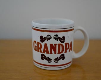 Grandpa Pop Pop Coffee Mug Let's Give a Shout Out