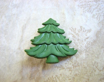 Christmas tree pin | Etsy