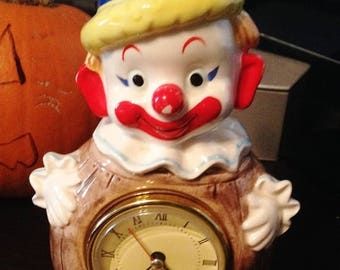 Clown clock | Etsy