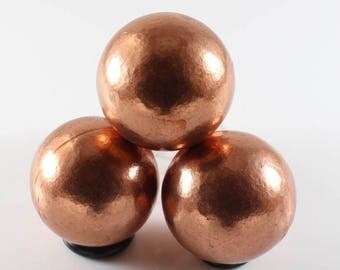 Copper Sphere Small Copper Sphere Full Moon Charged Crystal
