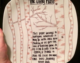 Giving plate | Etsy