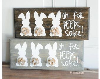 Peeps sign | Etsy