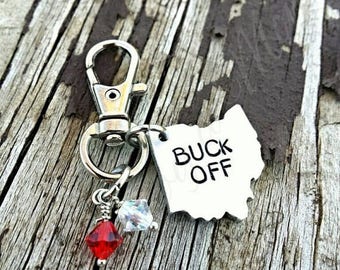 Buckeye keychain | Etsy