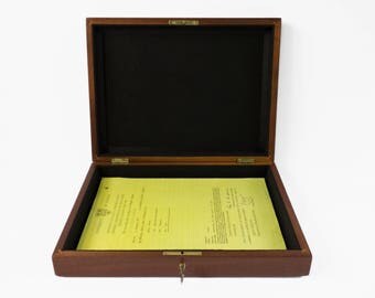 Box with lock | Etsy