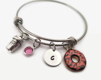 Donut bracelet | Etsy