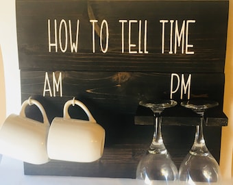 Am pm sign | Etsy