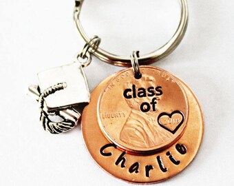 Graduation keychain | Etsy
