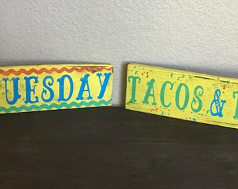 Taco sign | Etsy