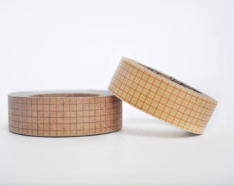 Grid wrapping paper | Etsy