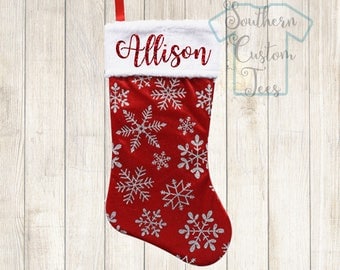 Stocking with name | Etsy