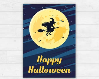 Halloween postcards | Etsy