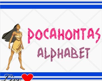 Pocahontas svg | Etsy