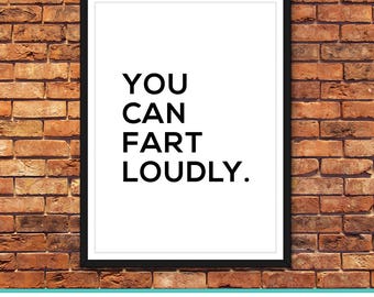 Funny bathroom signs | Etsy