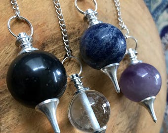 Crystal pendulum | Etsy