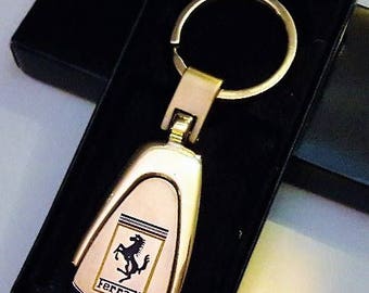 Ferrari keychain | Etsy