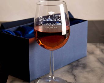 Personalised glass | Etsy