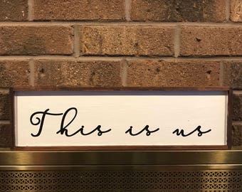 This is us wood sign | Etsy