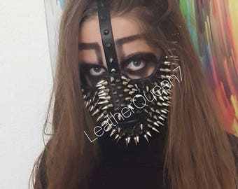 Goth mask | Etsy