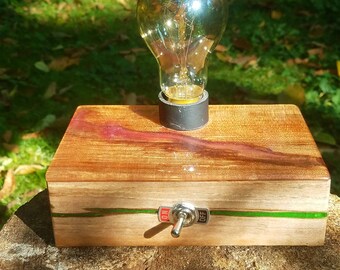 Epoxy lamp | Etsy