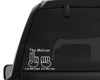 Minivan decals | Etsy