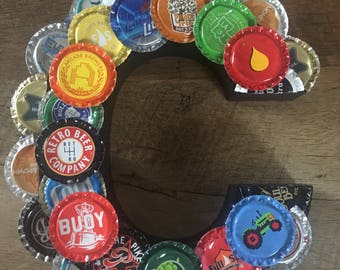 Bottle cap art | Etsy