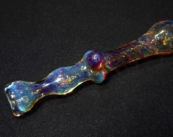 Purple glass pipe | Etsy