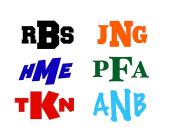 Masculine monogram | Etsy