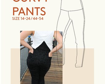 Pants pattern | Etsy